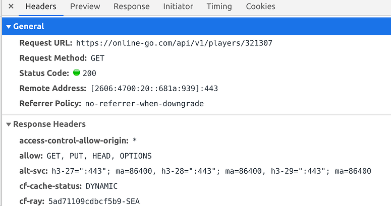 Api Cors Not Accepted In Firefox Solved Support Online Go Forum